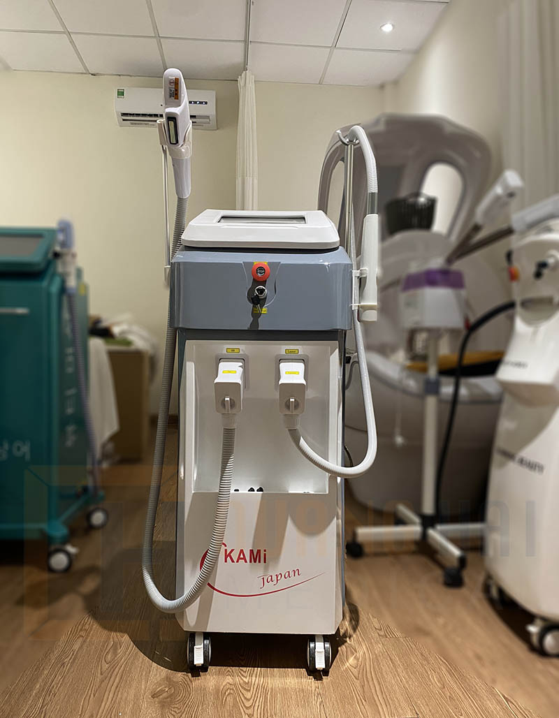 Máy triệt lông và xoá xăm 2in1 DPL Kami Japan