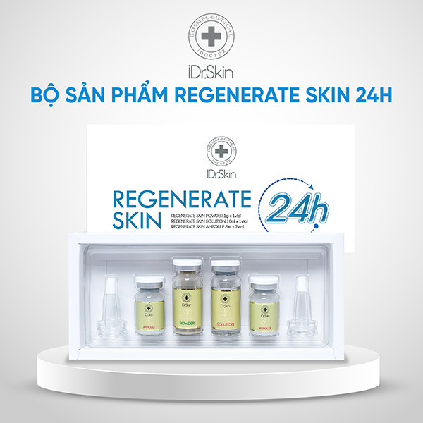 Tế bào gốc 24h Regenerate Skin Ampoule Idr Skin